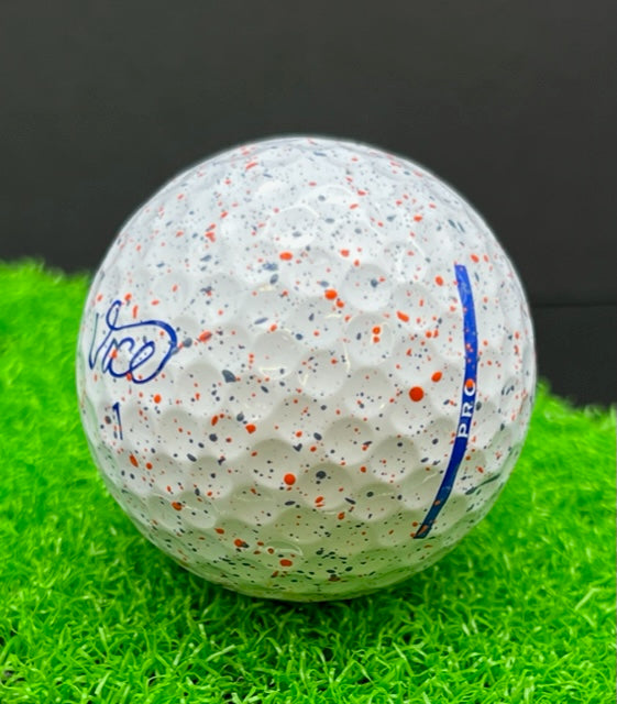 Pre-Owned Golf Balls | Vice Pro Red & Blue Drip for Top Performance
